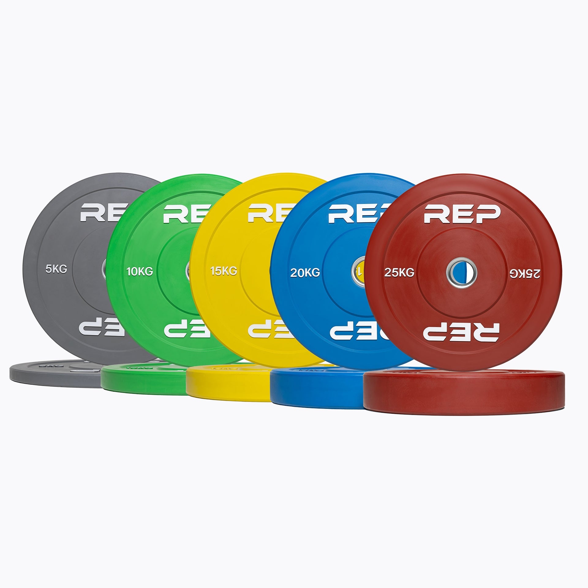 Color Bumper Plate Sets (KG) | REP Fitness | Weightlifting